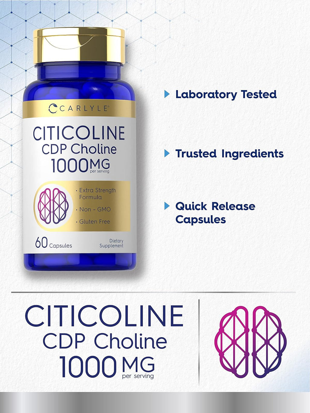 Carlyle choline for brain health