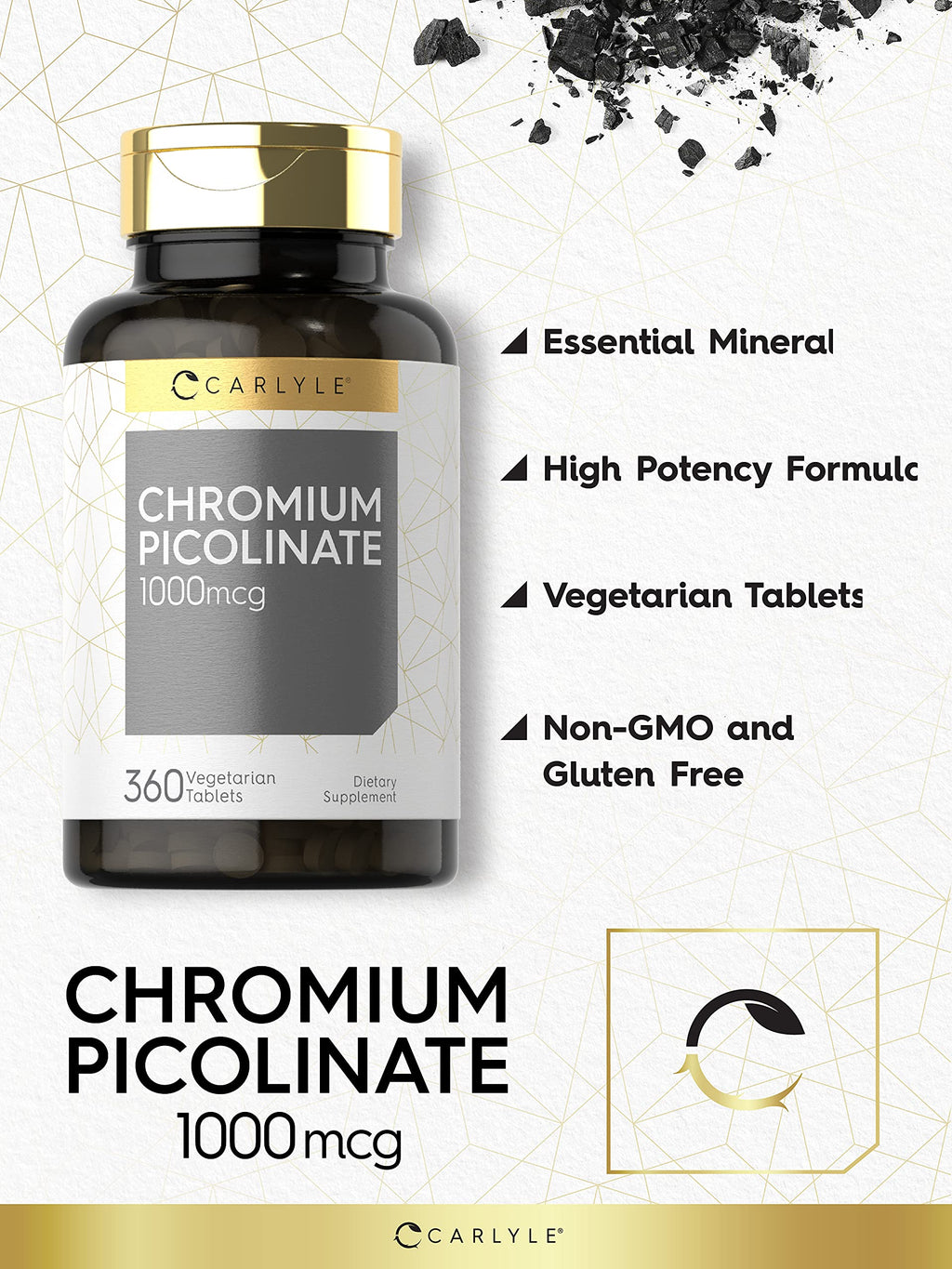 Carlyle chromium for blood sugar support