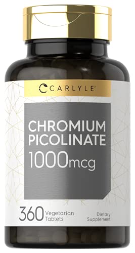 Carlyle chromium picolinate 1000 mcg tablets
