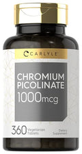 Carlyle chromium picolinate 1000 mcg tablets