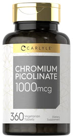 Carlyle chromium picolinate 1000 mcg tablets