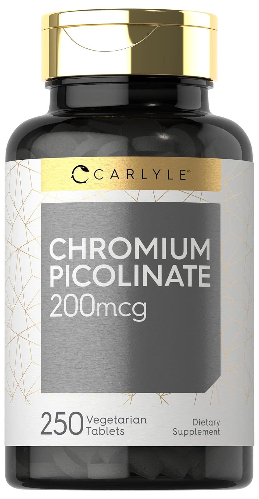 Carlyle Chromium Picolinate vegetarian tablets