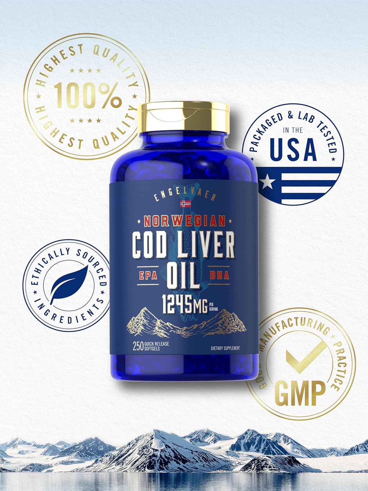 Carlyle cod liver oil for wellness