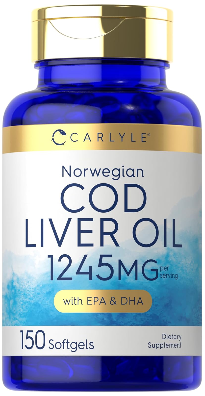 Carlyle cod liver oil softgels