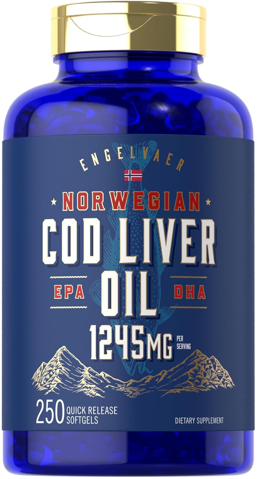 Carlyle cod liver oil softgels