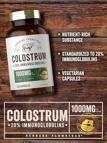 Carlyle Colostrum Capsules for immune boost