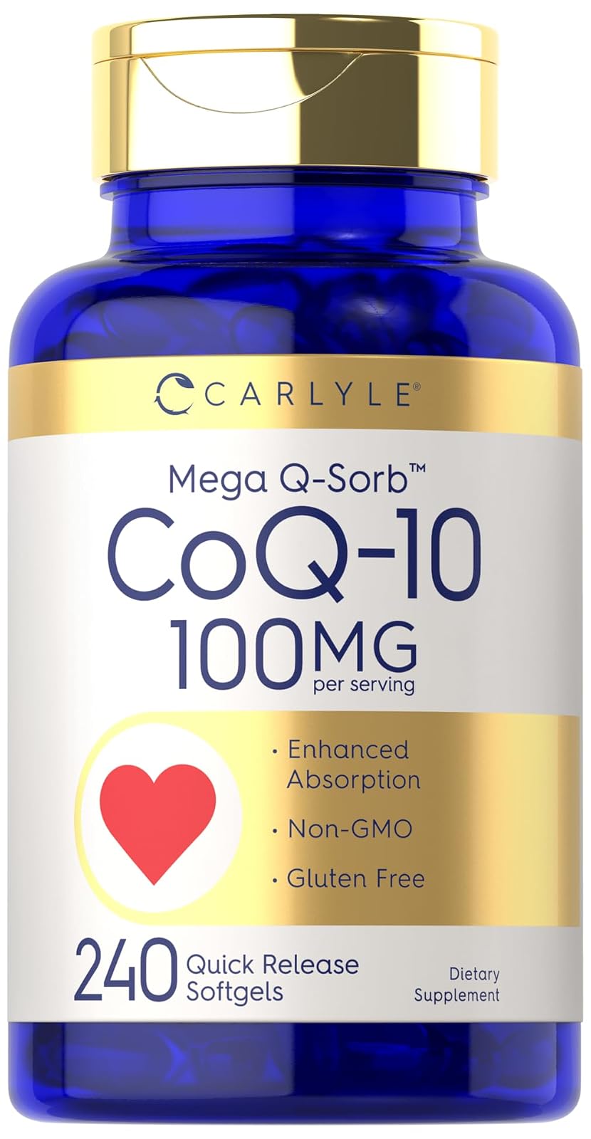 Carlyle CoQ10 100 mg softgels