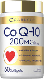Carlyle CoQ10 200 mg softgels