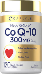 Carlyle CoQ10 300 mg softgels