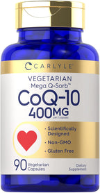 Carlyle CoQ10 400 mg capsules