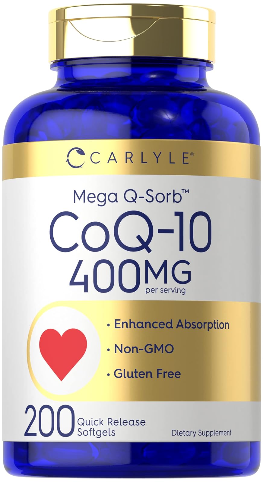 Carlyle CoQ10 400 mg softgels