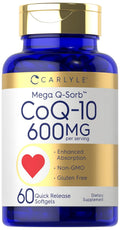 Carlyle CoQ10 600 mg softgels