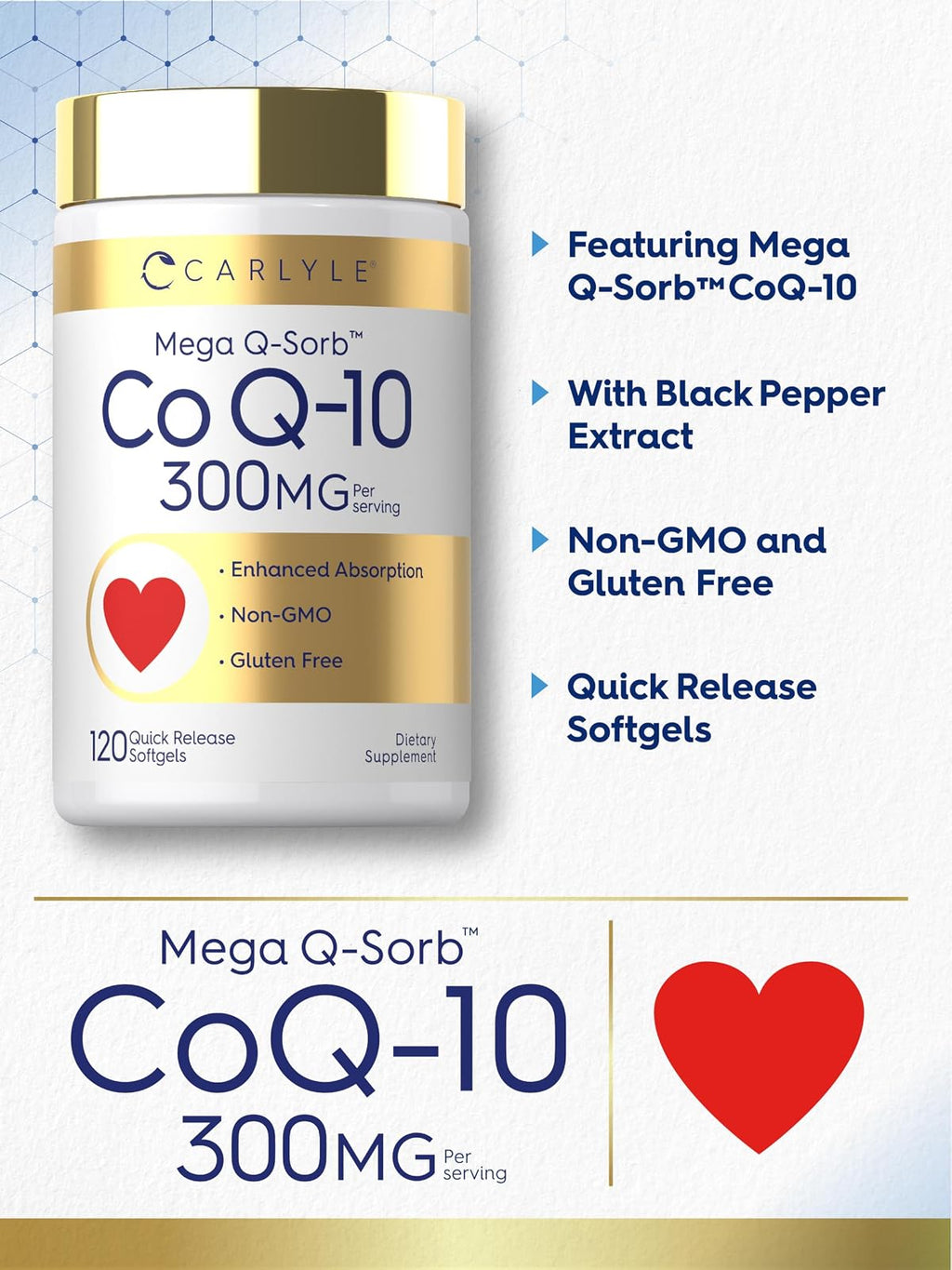 Carlyle CoQ10 energy support