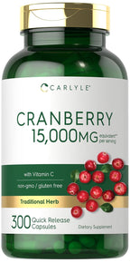 Carlyle cranberry vitamin C capsules
