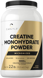 Carlyle creatine monohydrate 5000 mg