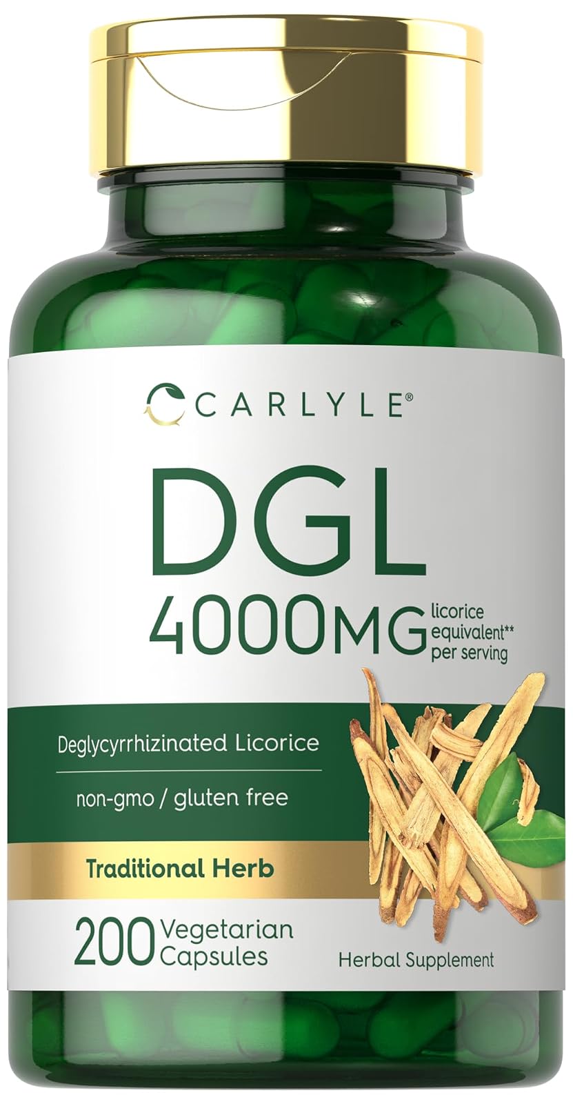 Carlyle DGL licorice root capsules