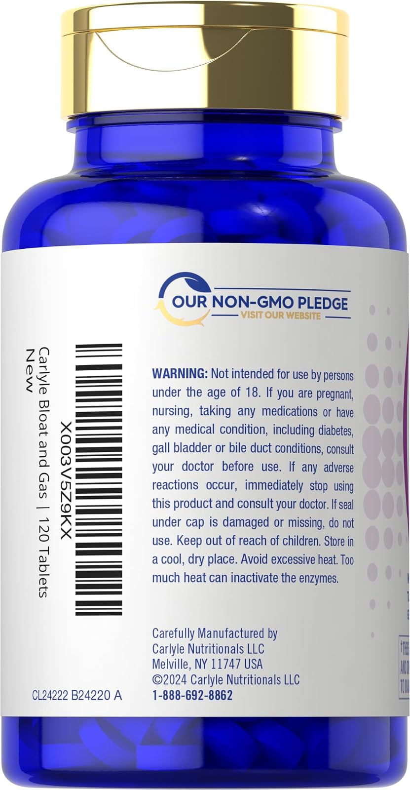 Carlyle digestive enzymes for gut health