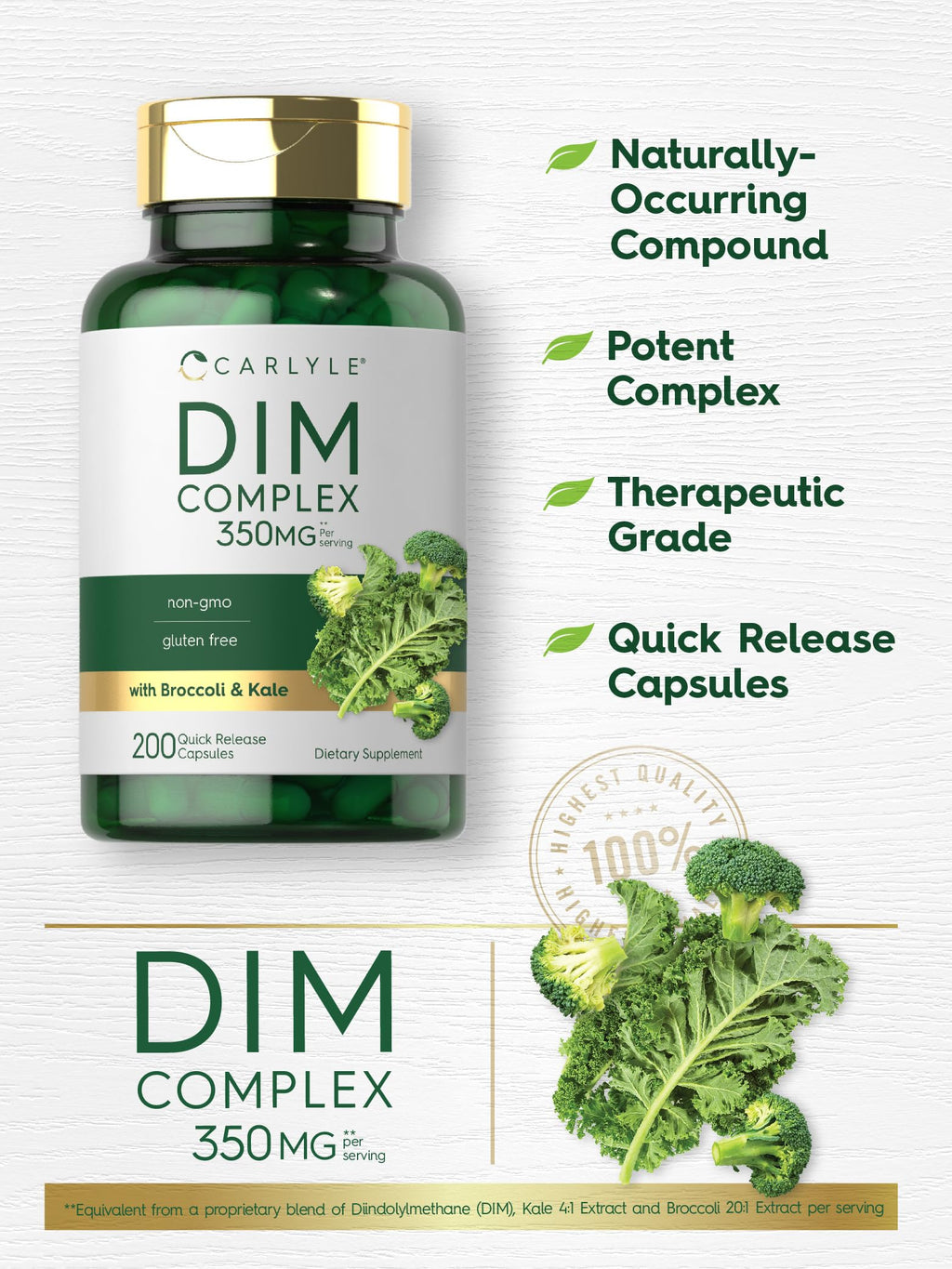 Carlyle DIM for hormonal support and balance