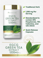 Carlyle EGCG green tea supplement