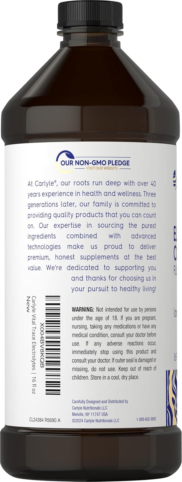 Carlyle electrolyte blend for athletes