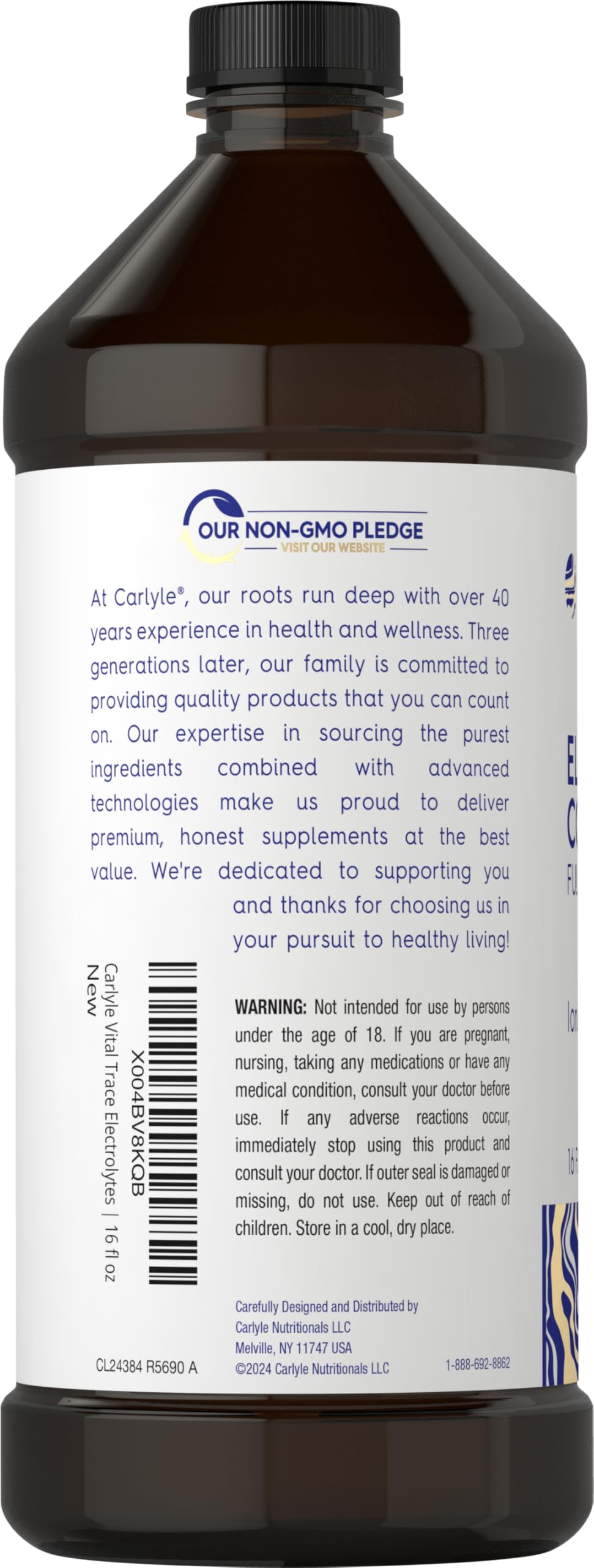 Carlyle electrolyte concentrate for hydration