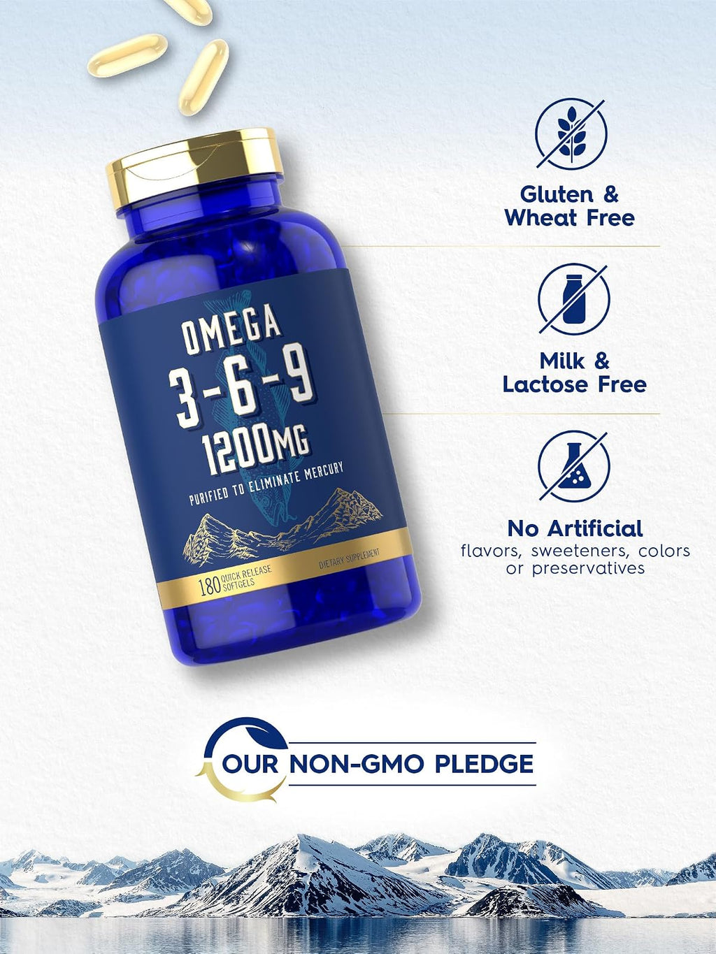 Carlyle essential fatty acids capsules