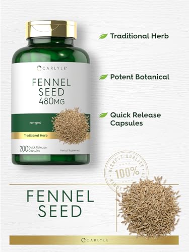 Carlyle fennel seed 480 mg benefits