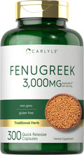 Carlyle fenugreek capsules for digestion