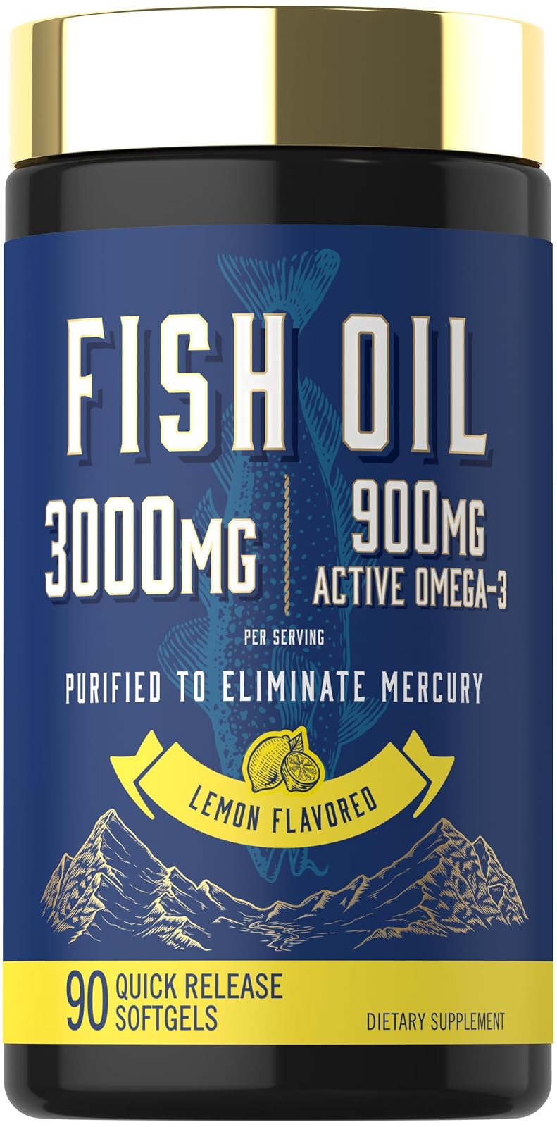 Carlyle fish oil 3000 mg softgels