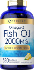Carlyle fish oil omega 3 softgels