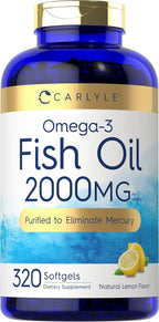 Carlyle fish oil omega 3 softgels