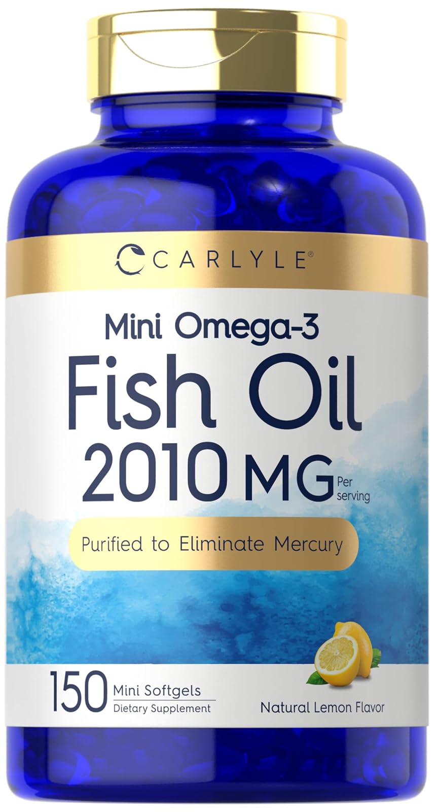Carlyle fish oil softgels 2010 mg