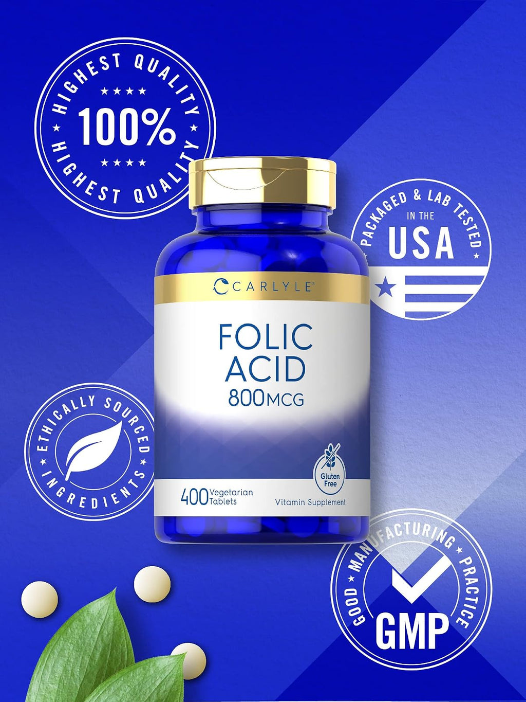 Carlyle folic acid for heart health