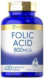 Carlyle folic acid supplement 800 mcg