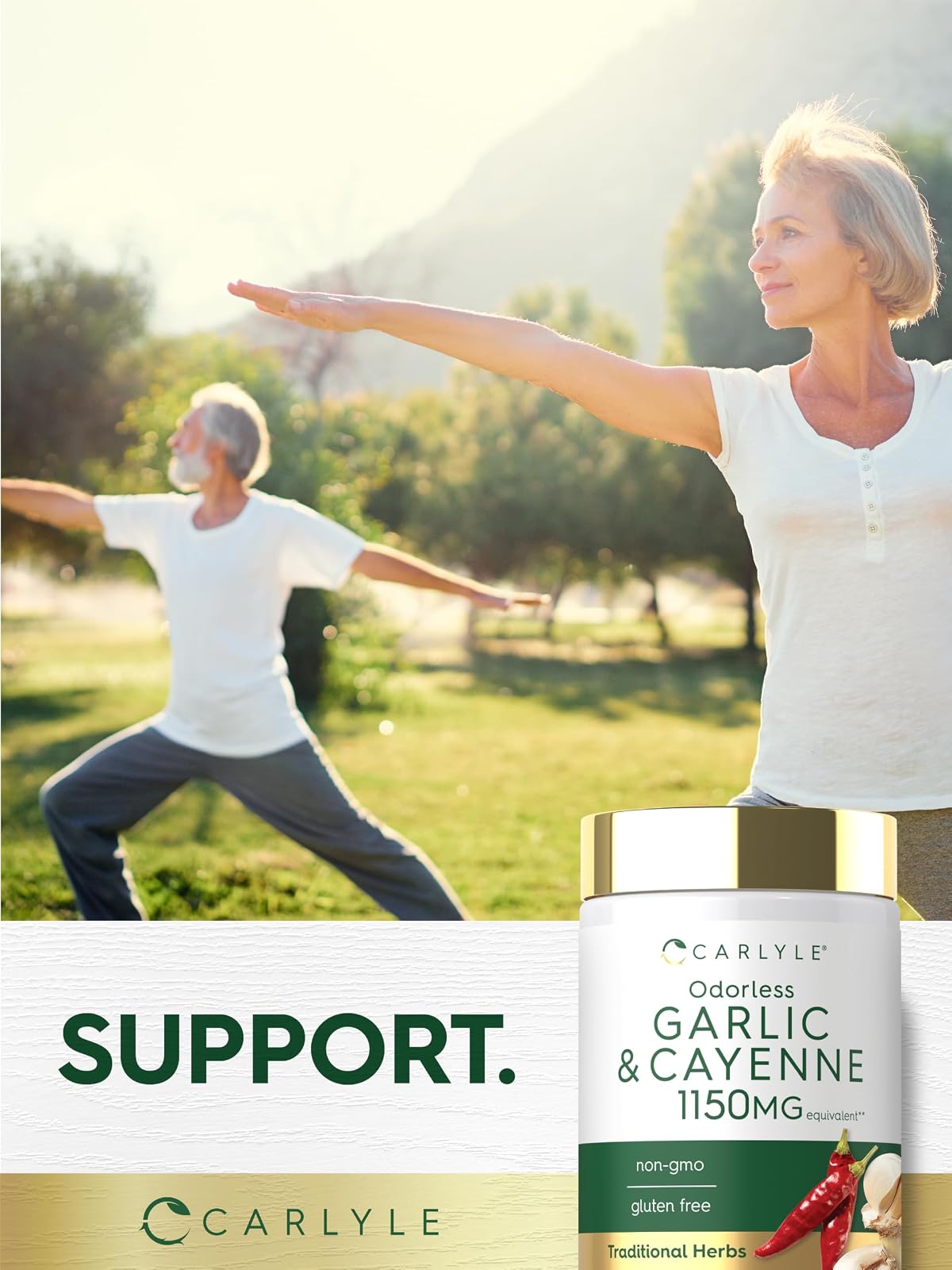 Carlyle garlic and cayenne energy boost