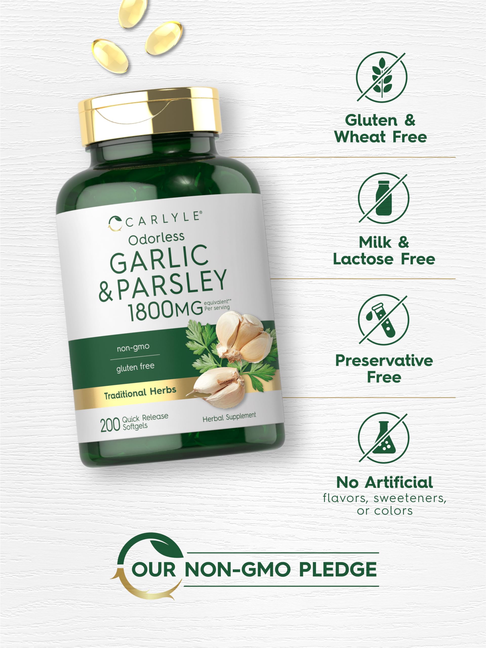 Carlyle garlic for daily nutrition