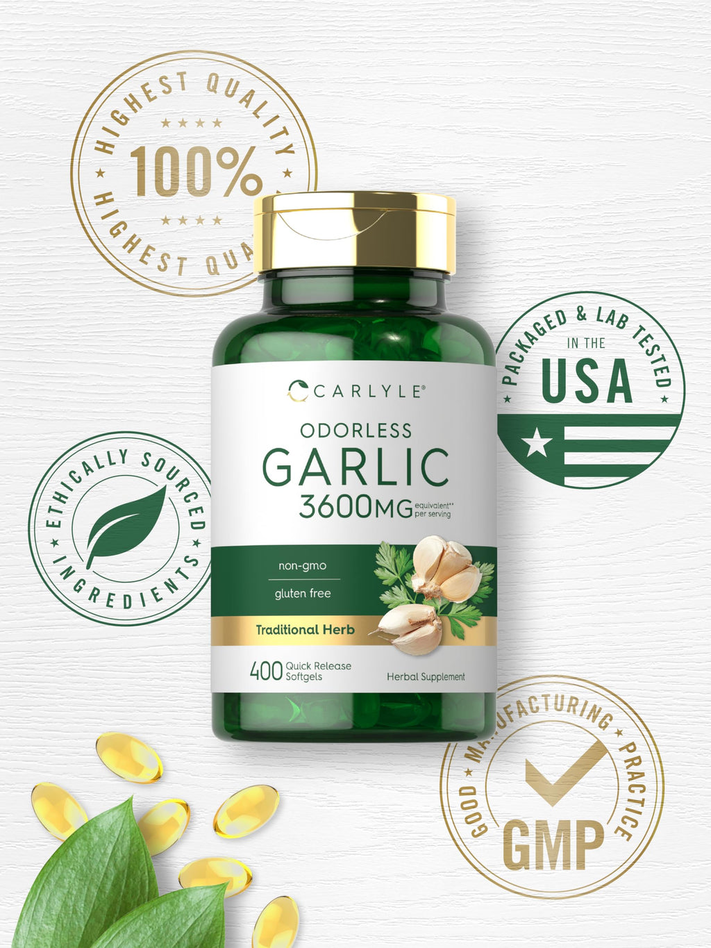 Carlyle garlic for heart health