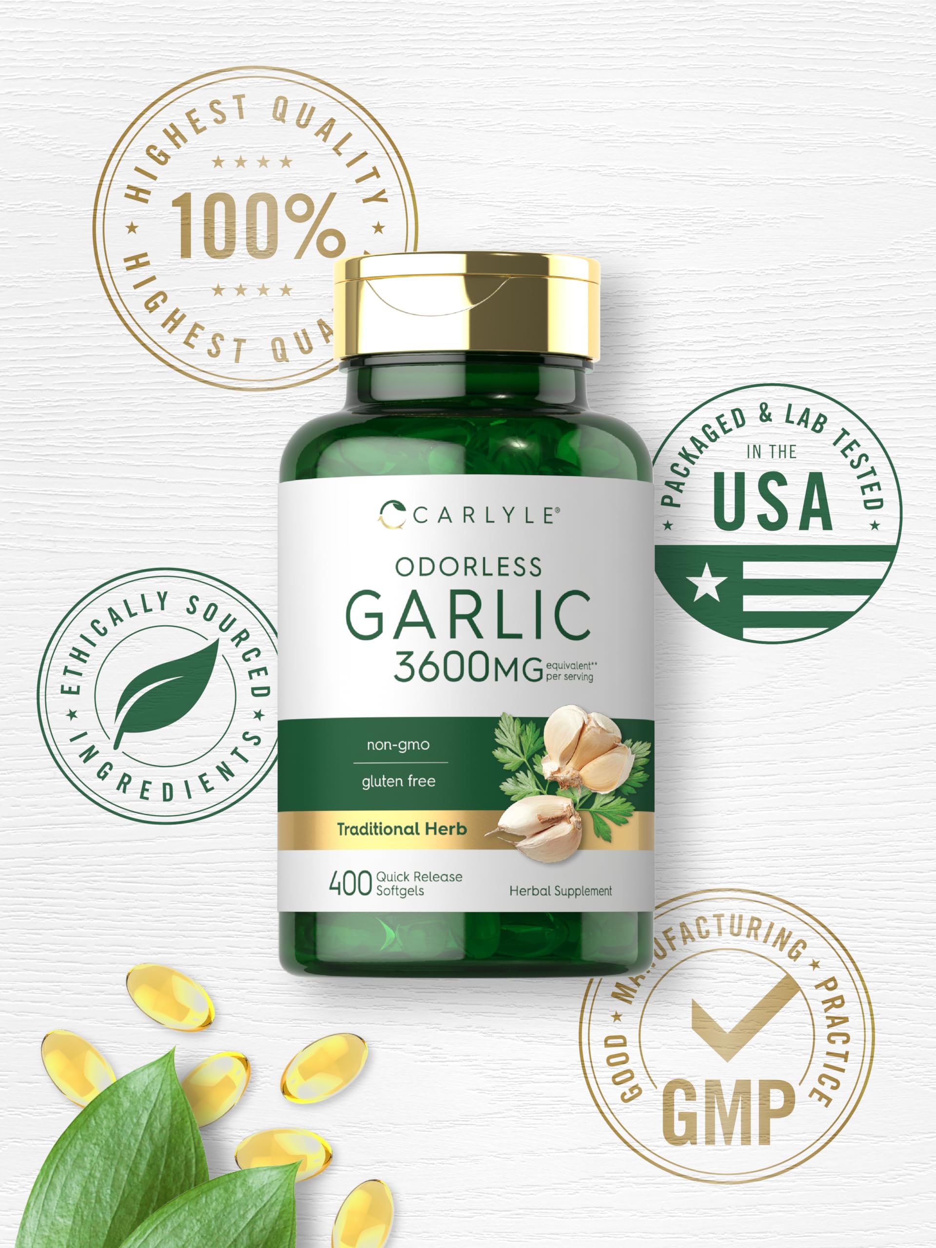 Carlyle garlic for heart health