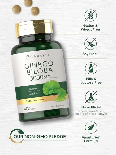 Carlyle ginkgo biloba cognitive support
