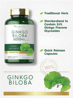 Carlyle ginkgo biloba herbal capsules