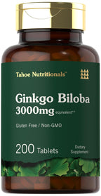 Carlyle ginkgo biloba vegetarian tablets