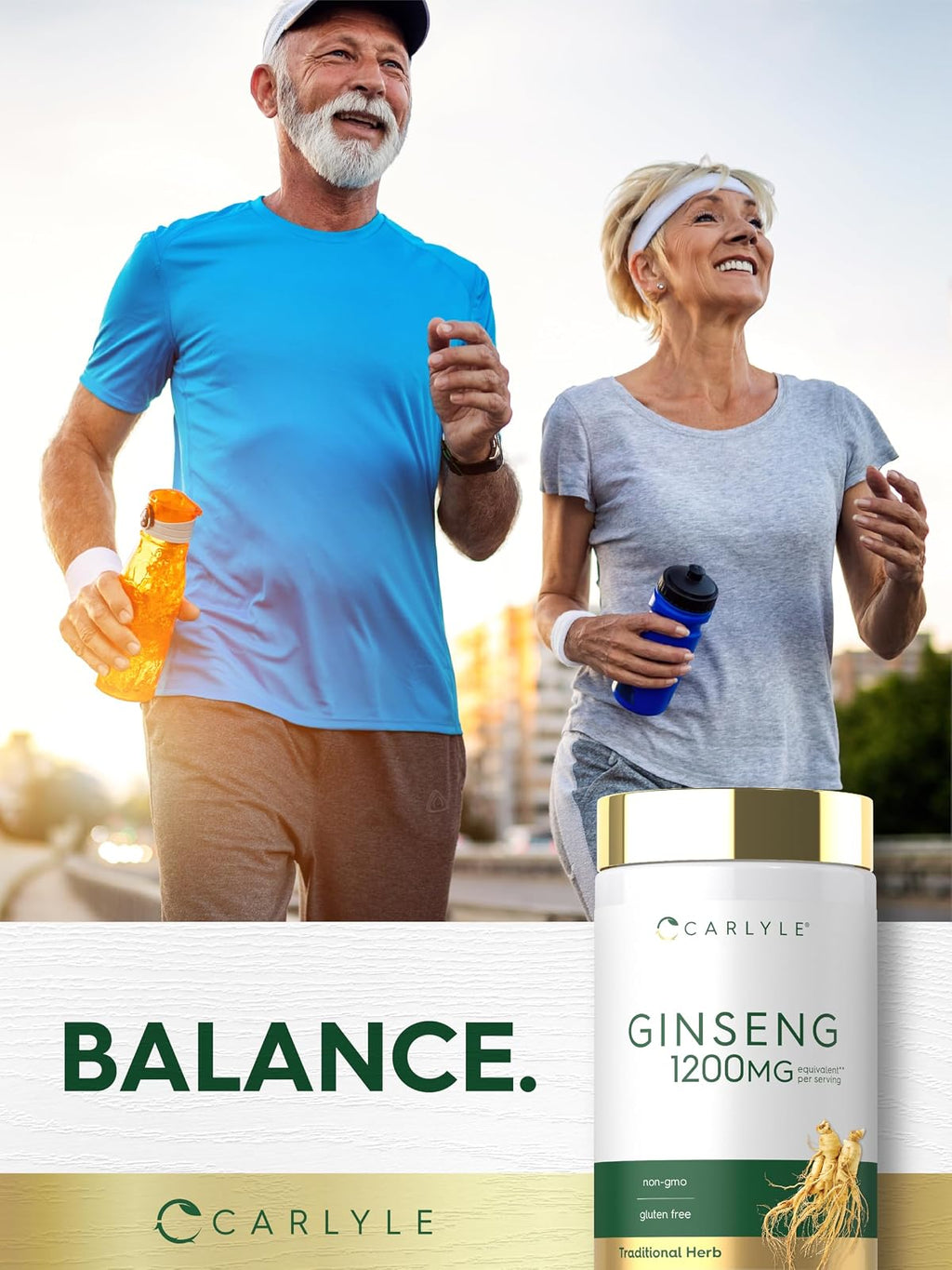 Carlyle ginseng capsules for focus