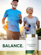 Carlyle ginseng capsules for focus