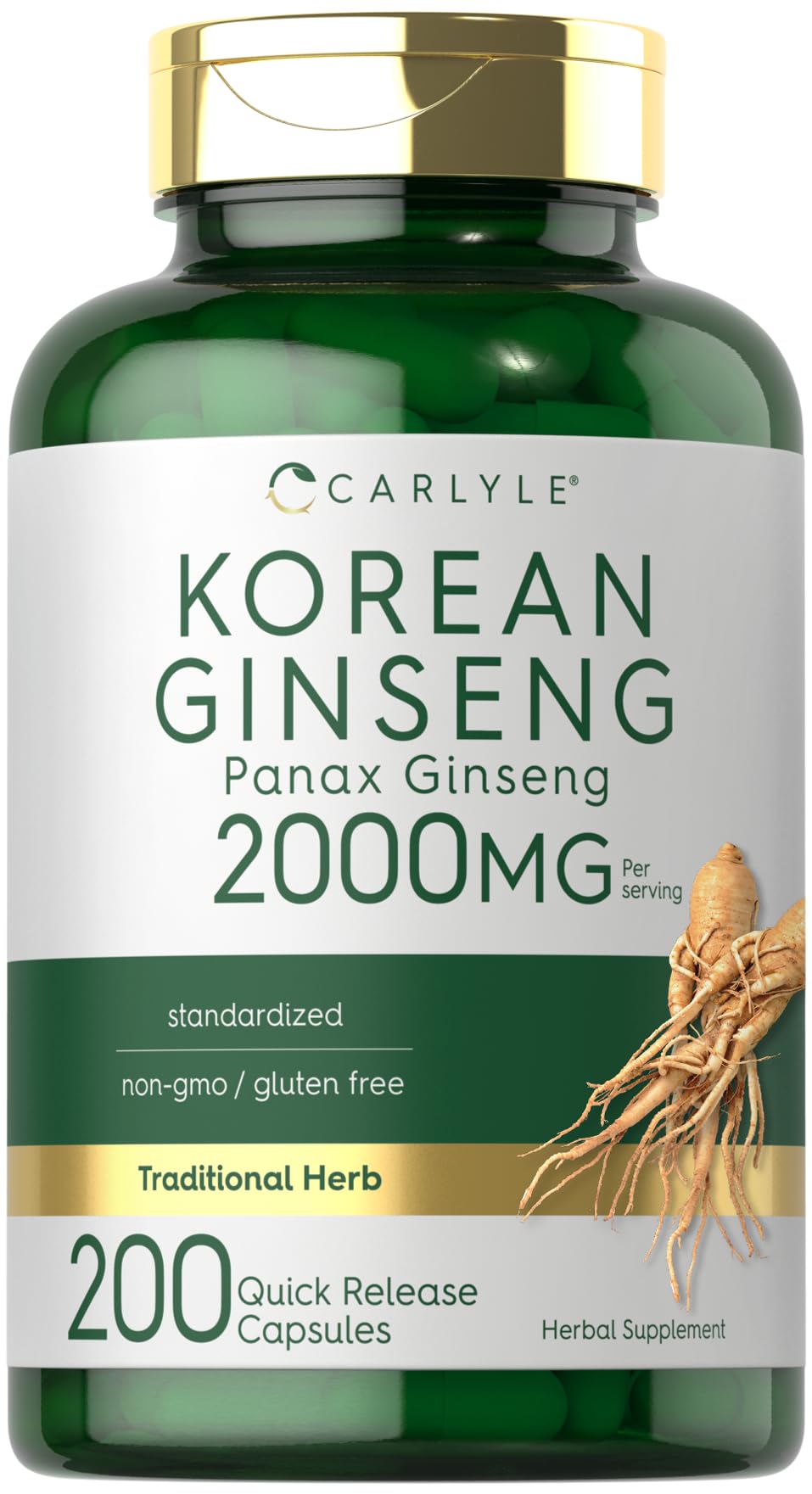 Carlyle ginseng extract capsules