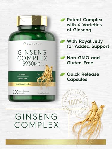 Carlyle ginseng for natural stress relief