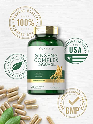 Carlyle ginseng for overall health boost