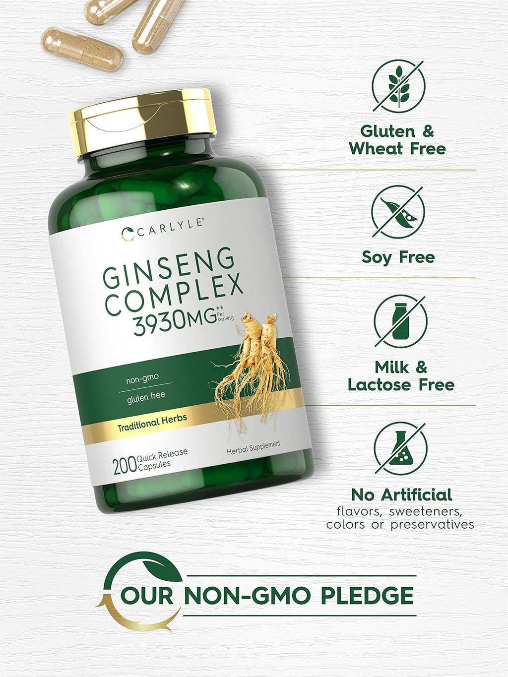 Carlyle ginseng for vitality