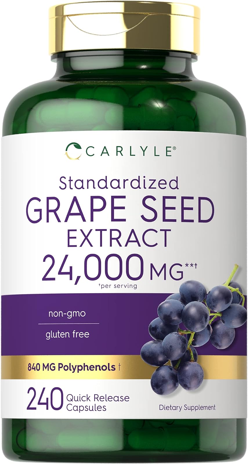 Carlyle grape seed extract benefits