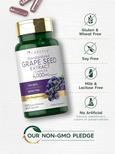 Carlyle grape seed extract dosage