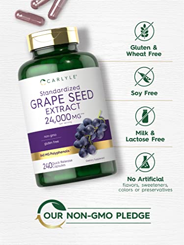 Carlyle grape seed extract for wellness